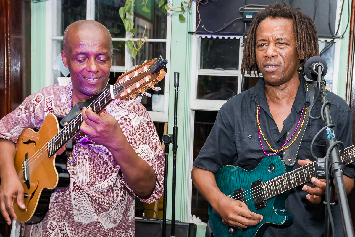 » Yvan played guitar with an infectious joy